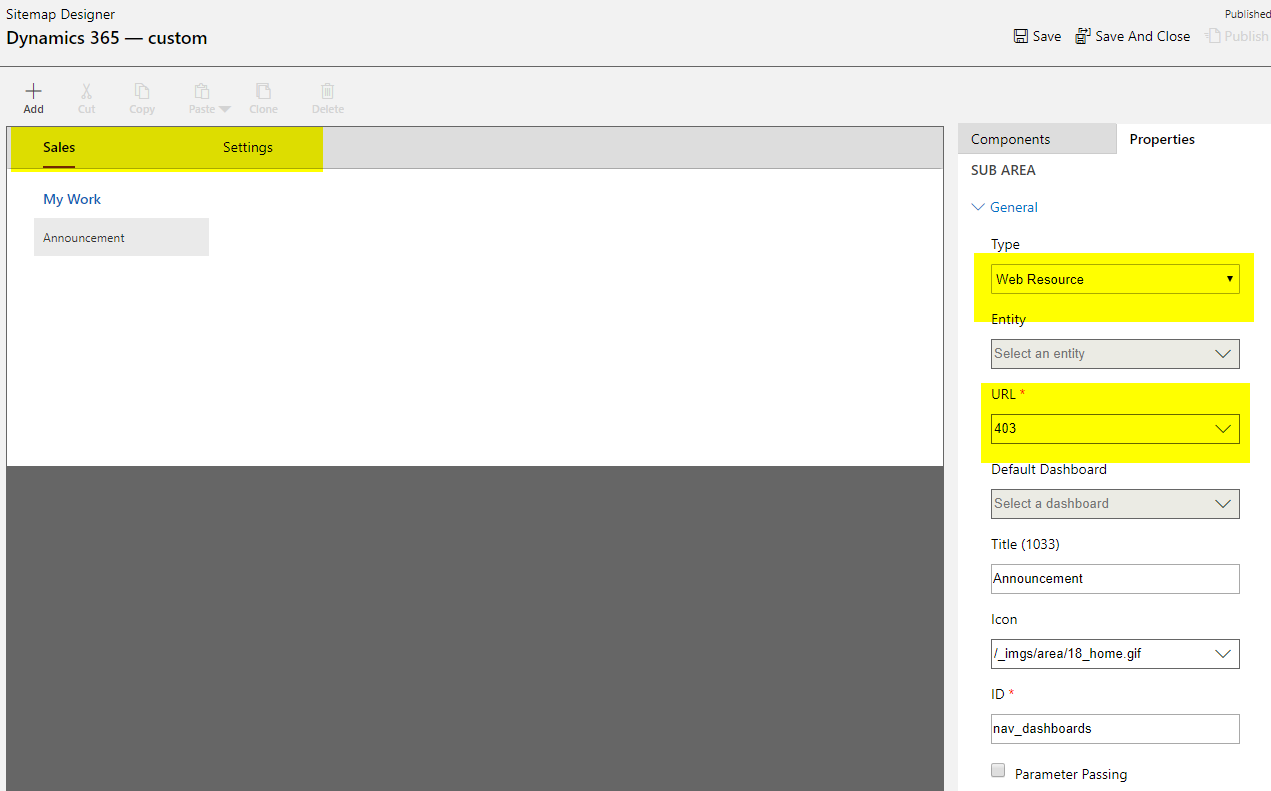 Default legacy app can be hidden for end users but is still accessible ...