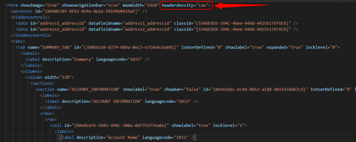How to bulk change main forms header density using Cloud Flows ? – XRM ...