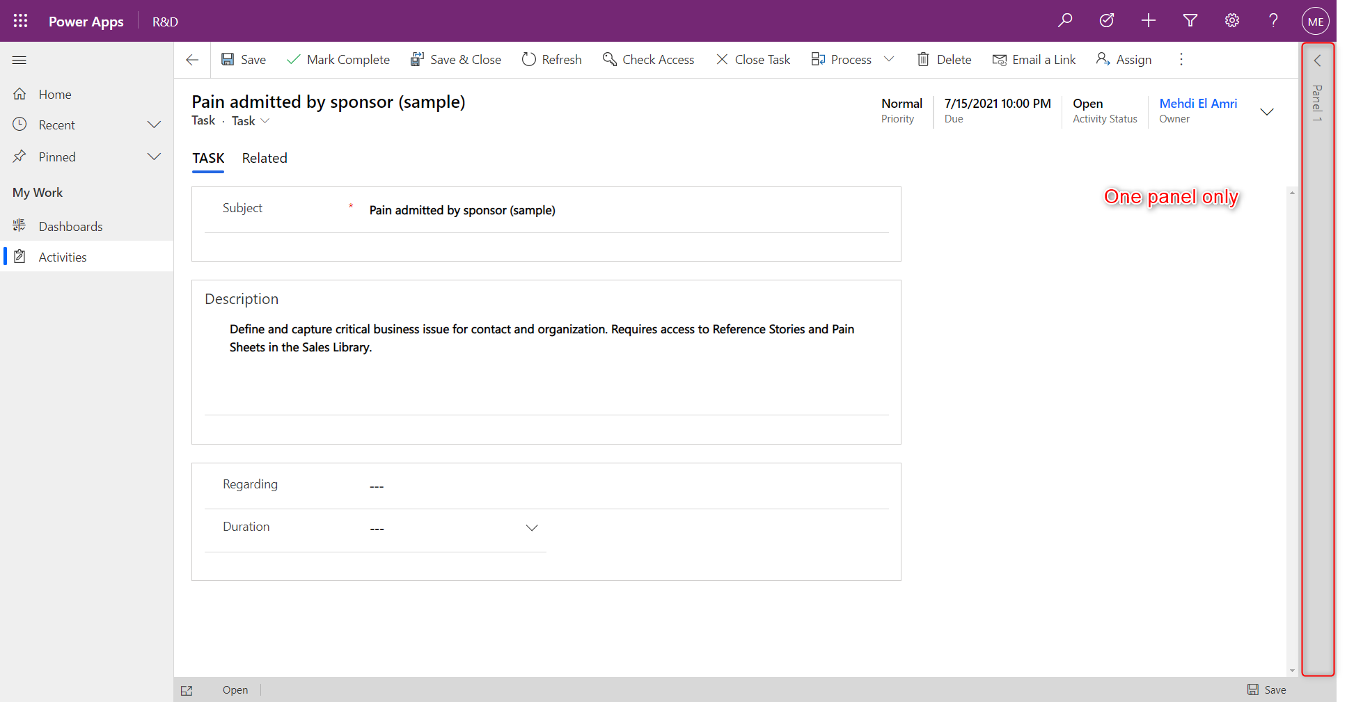 First look at the multi-tab panel (sidePanes) – XRM Tricks (Power ...