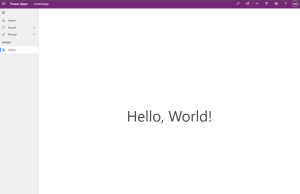 How to display a Power Apps | Canvas app in full screen without the ...