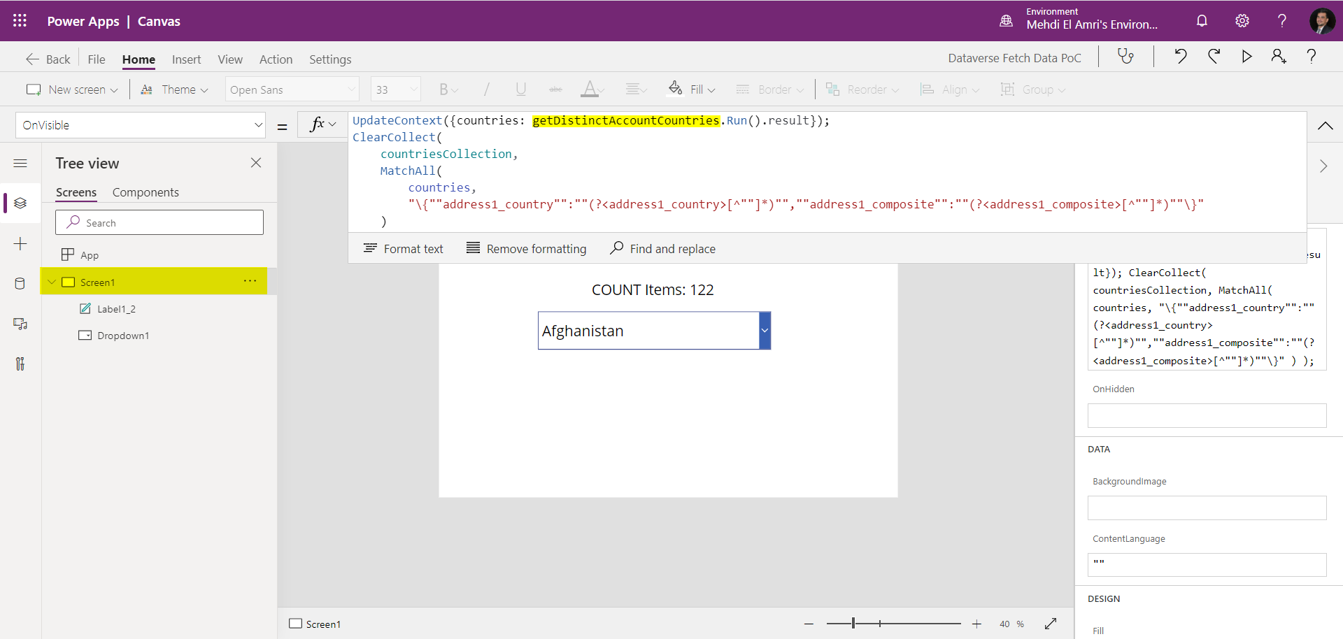 [Canvas Apps – Dataverse] How to get distinct values from datasource ...